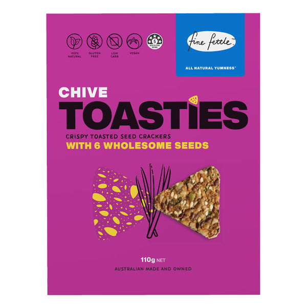 Toasted Seed Cracker | Fine Fettle
